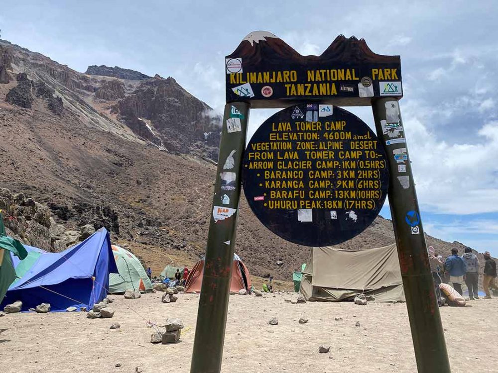 Kilimanjaro's Lava Tower | Kilimanjaro Sunrise A Trekking Company